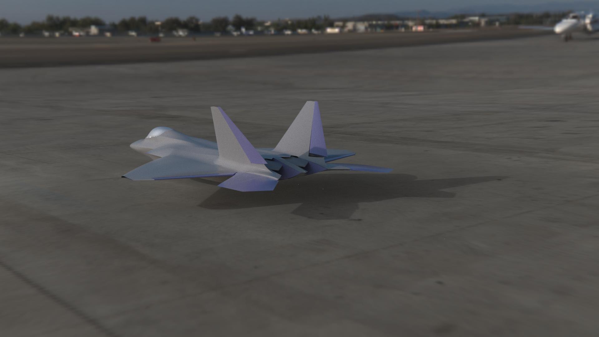 F 22 Raptor Project Low Res 3D Model - TurboSquid 1979659