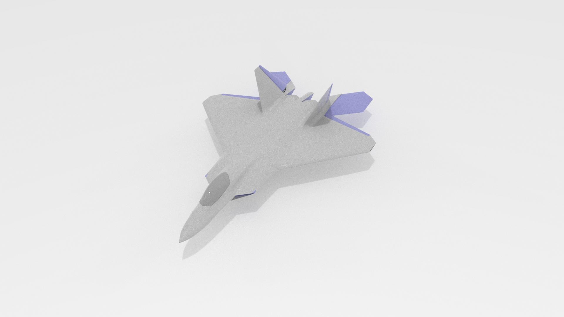 F 22 Raptor Project Low Res 3D Model - TurboSquid 1979659