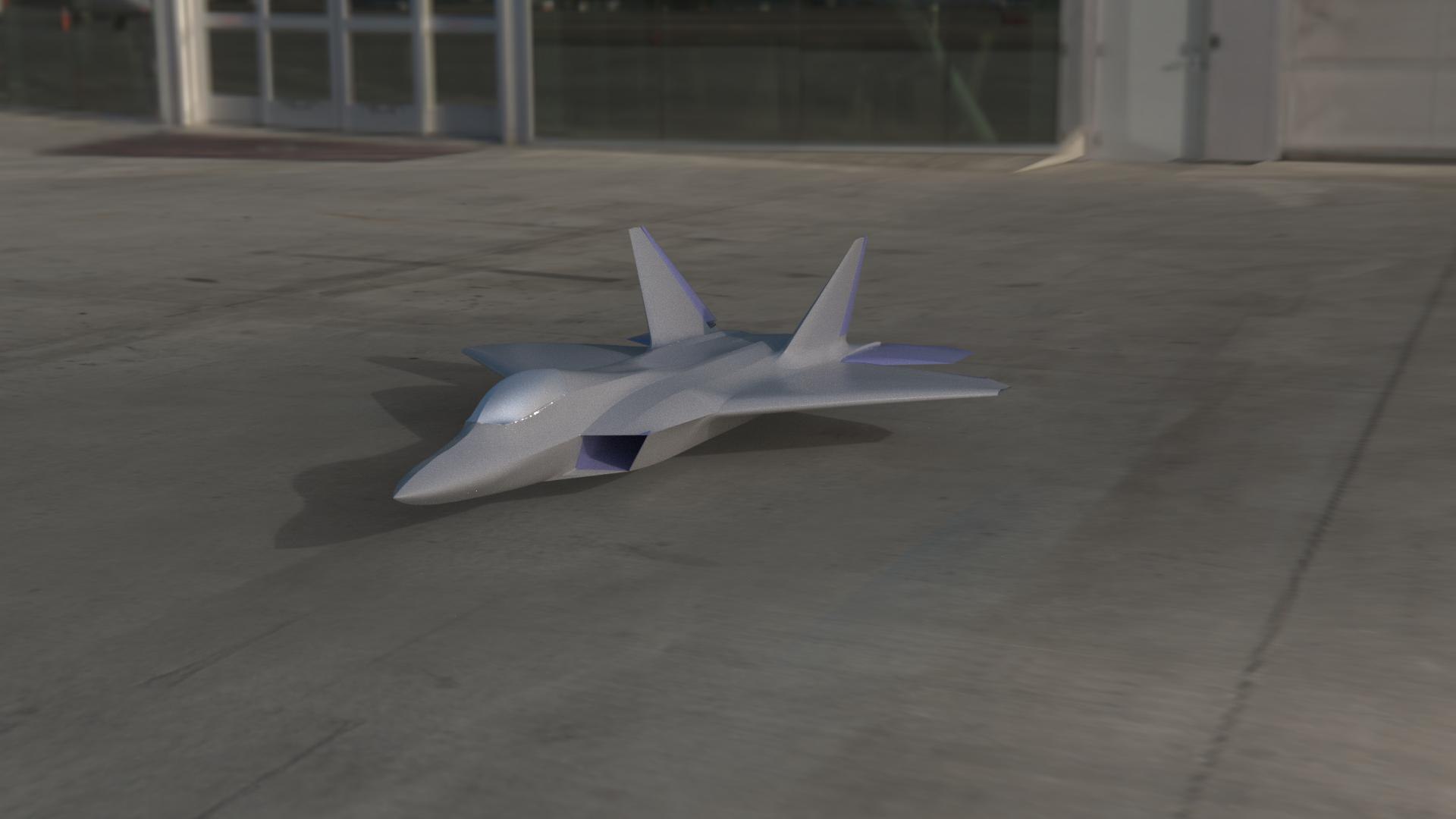 F 22 Raptor Project Low Res 3D Model - TurboSquid 1979659
