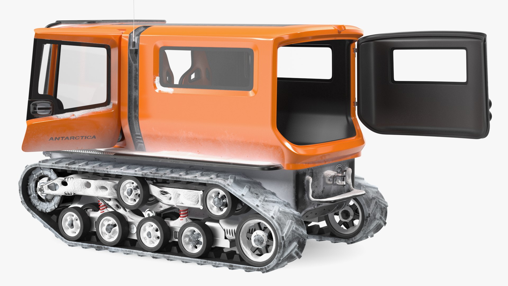 Polar Venturi Vehicle Snowy Simple Interior Rigged 3D - TurboSquid 2134103