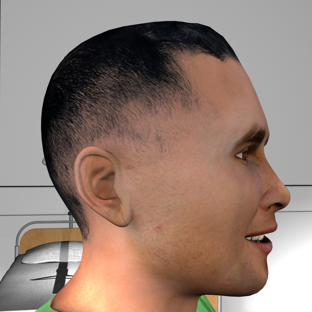 Male Medical Staff 3d Model