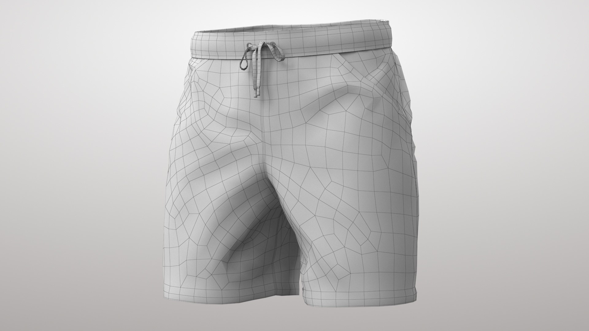 3D Male Shorts Marvelous Designer Model - TurboSquid 1922316