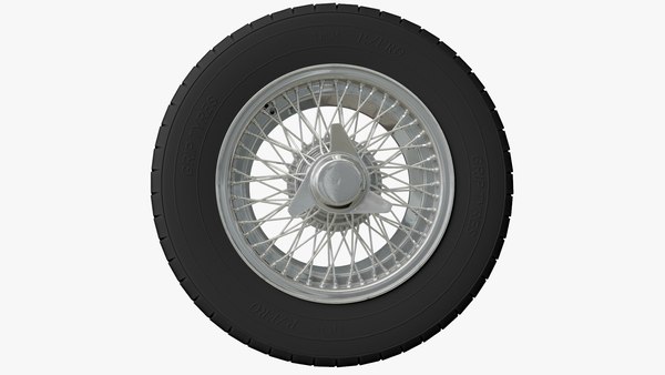 Vintage wire wheel 3D - TurboSquid 1570259
