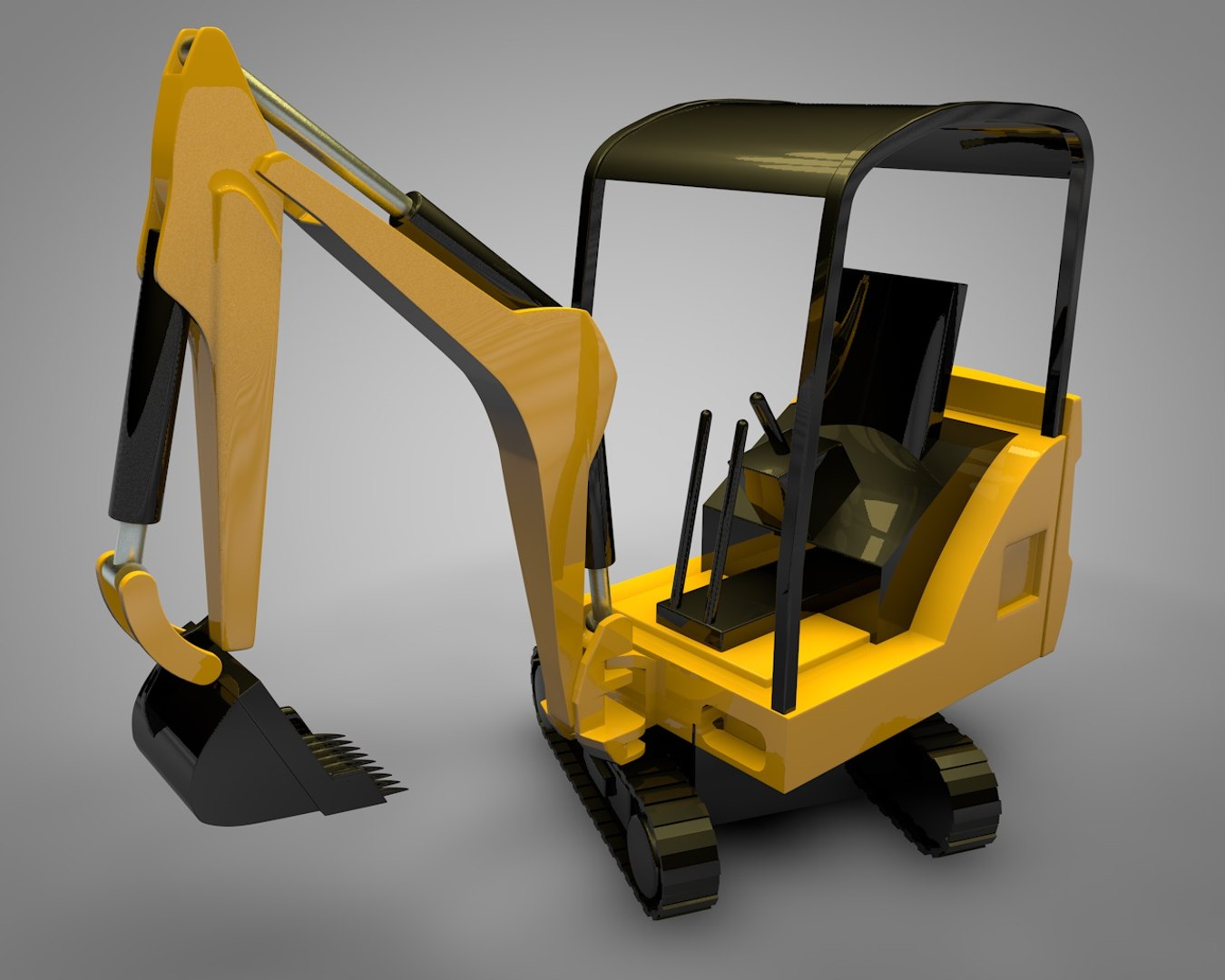 3D Digger - TurboSquid 1193665