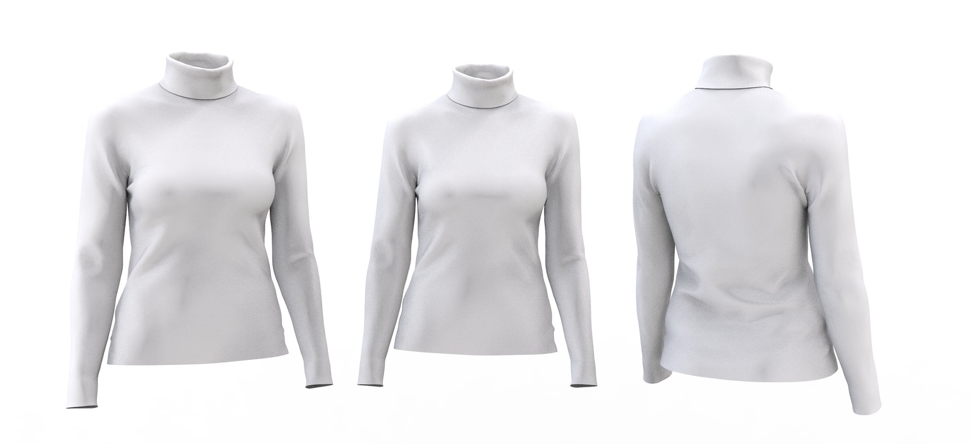 Turtleneck model - TurboSquid 1234061