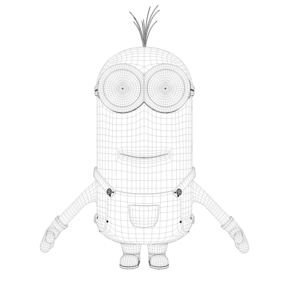 minion despicable 3d c4d
