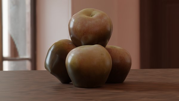 Apple 3D - TurboSquid 1959834