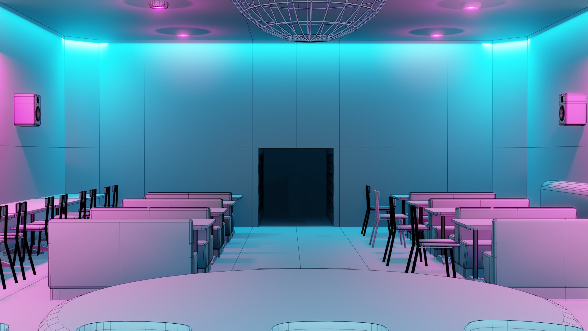 Night Club - Low Poly - Game Ready 3D Model - TurboSquid 2034708