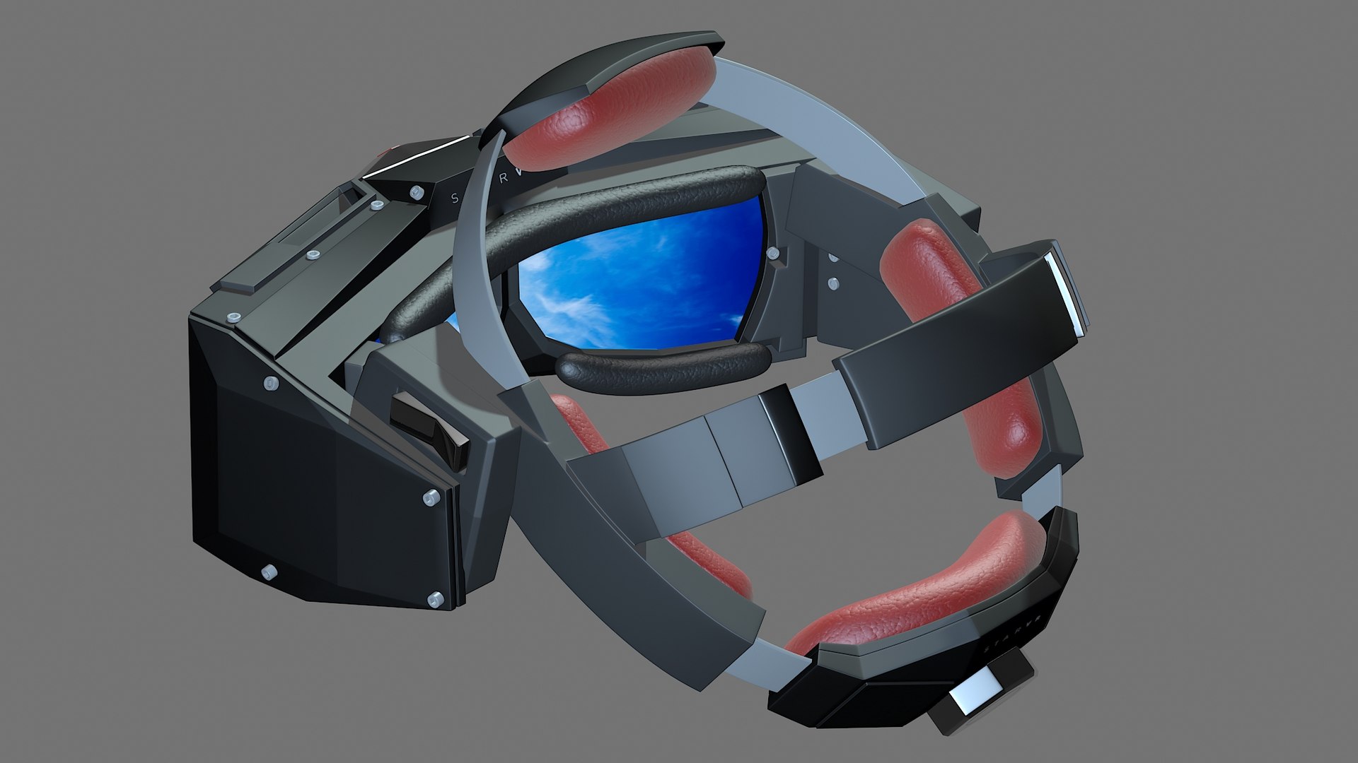3d Headset Vr Star Model