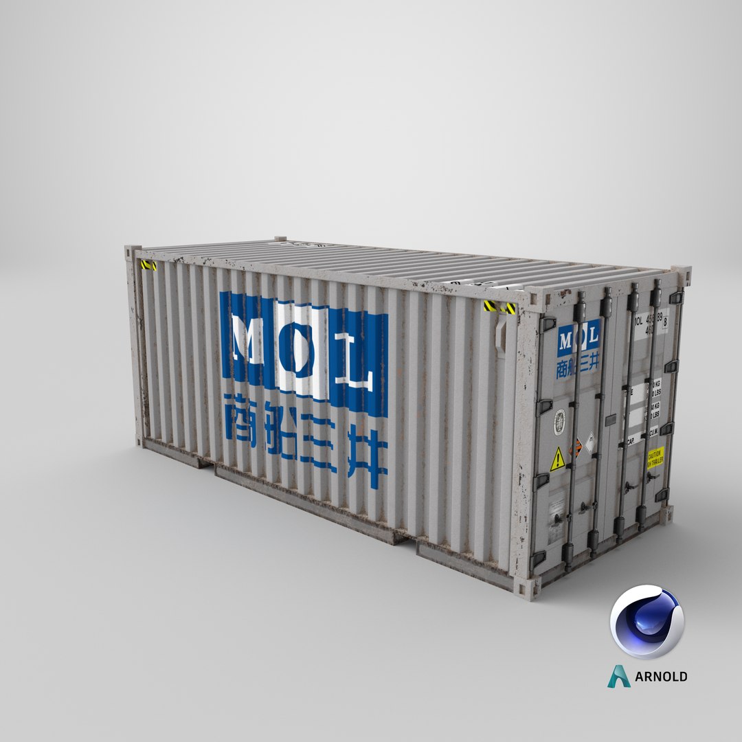 Shipping Container Mol 3D Model - TurboSquid 1494397