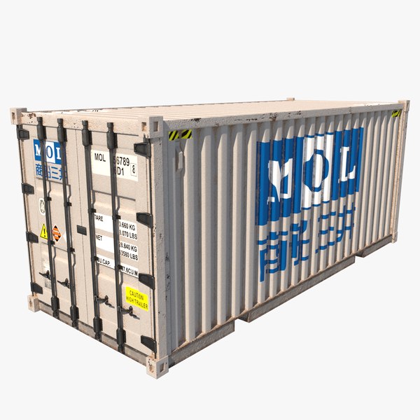 Shipping container mol 3D model - TurboSquid 1494397