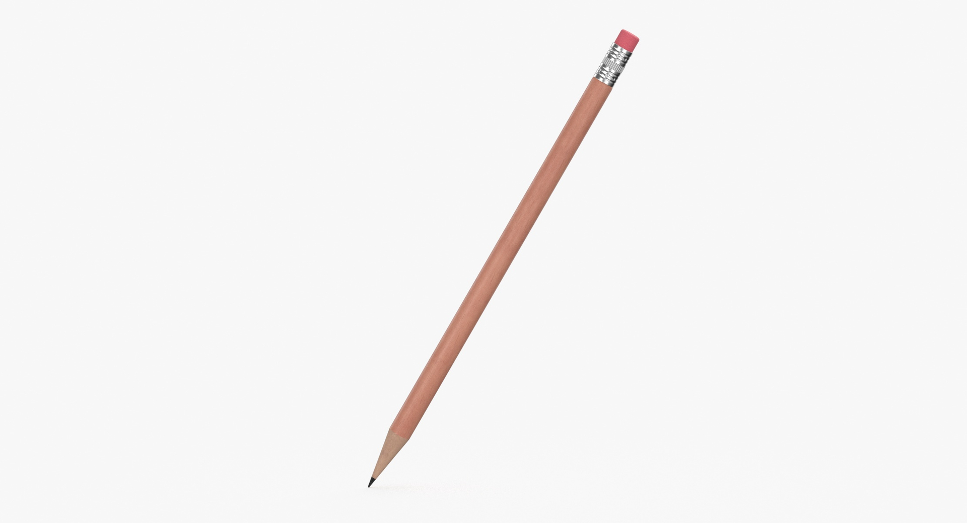 3D Pencils Mockup Type 01 Section 02 Pose 03 Silver Pink Or Black ...