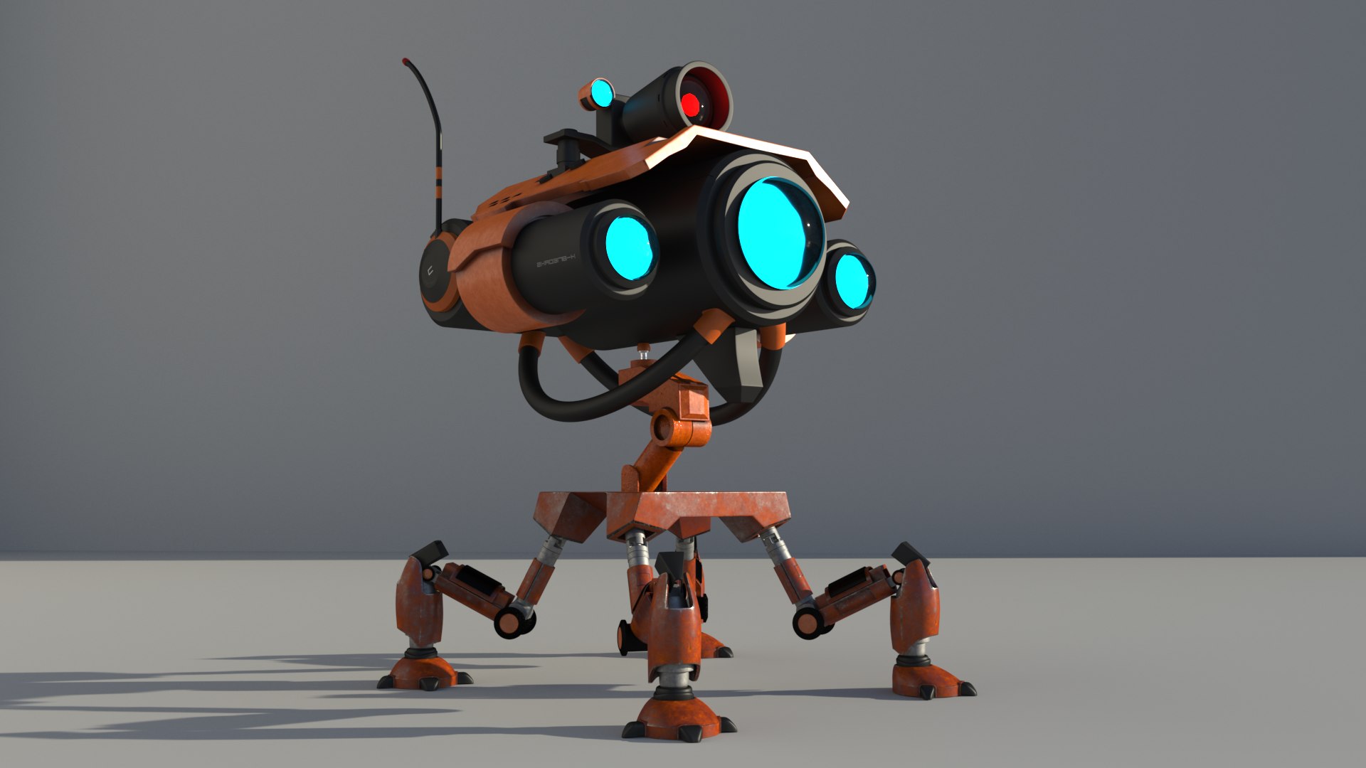 Robot Rigged Model - TurboSquid 1328675