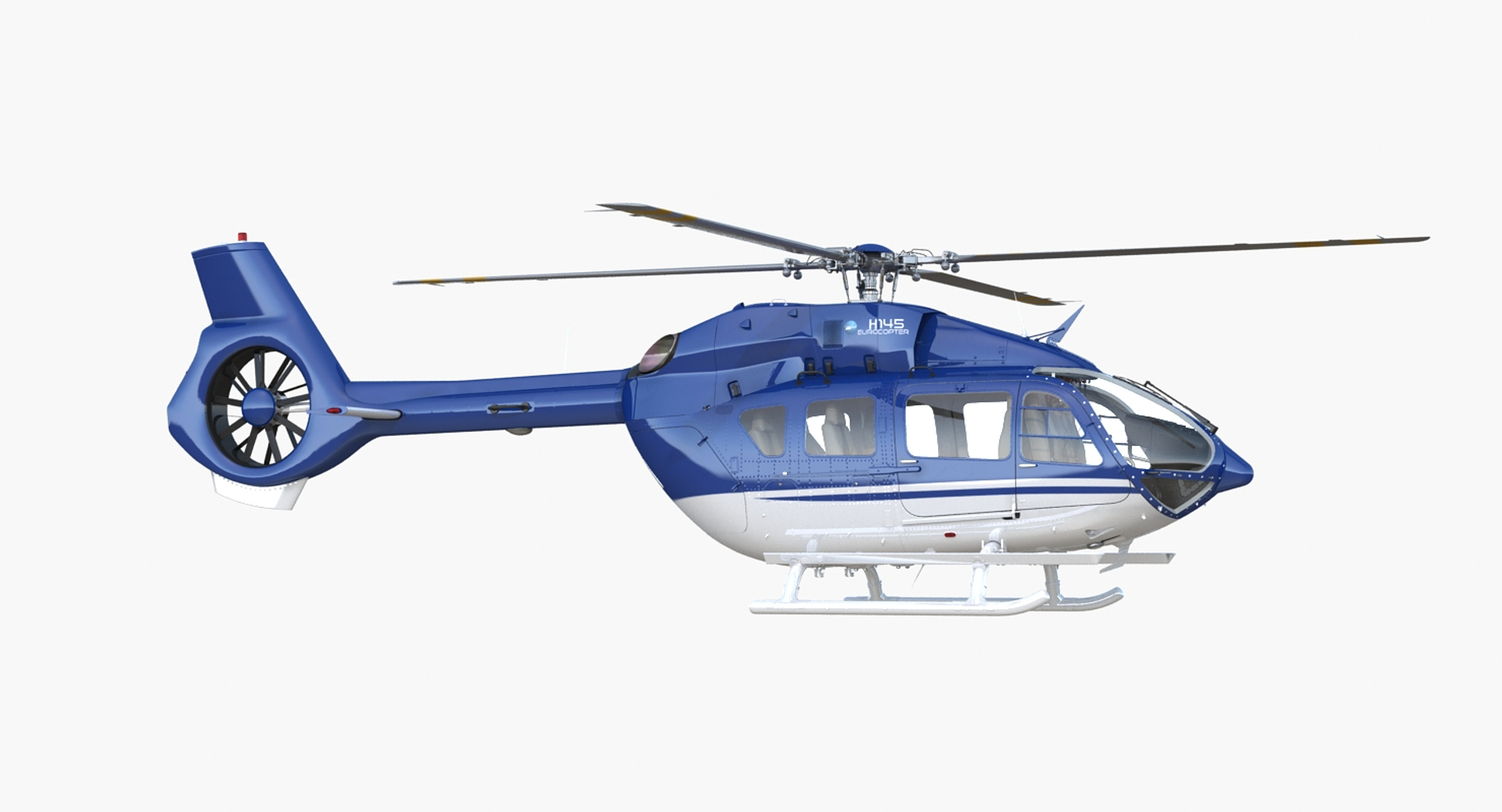 Civil Helicopter Airbus H145 3D Model - TurboSquid 1212098