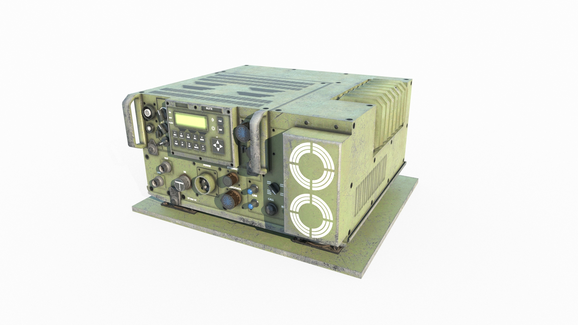 3D Old Style Telegraph Radio - TurboSquid 2262280