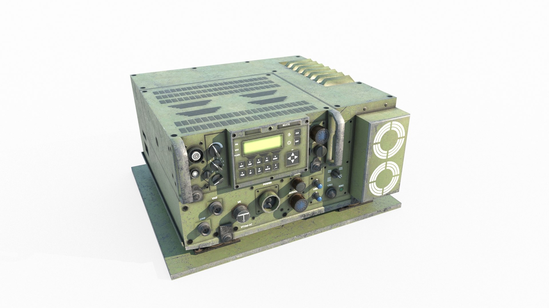 3D Old Style Telegraph Radio - TurboSquid 2262280