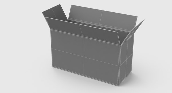 3D boxes white model - TurboSquid 1381316