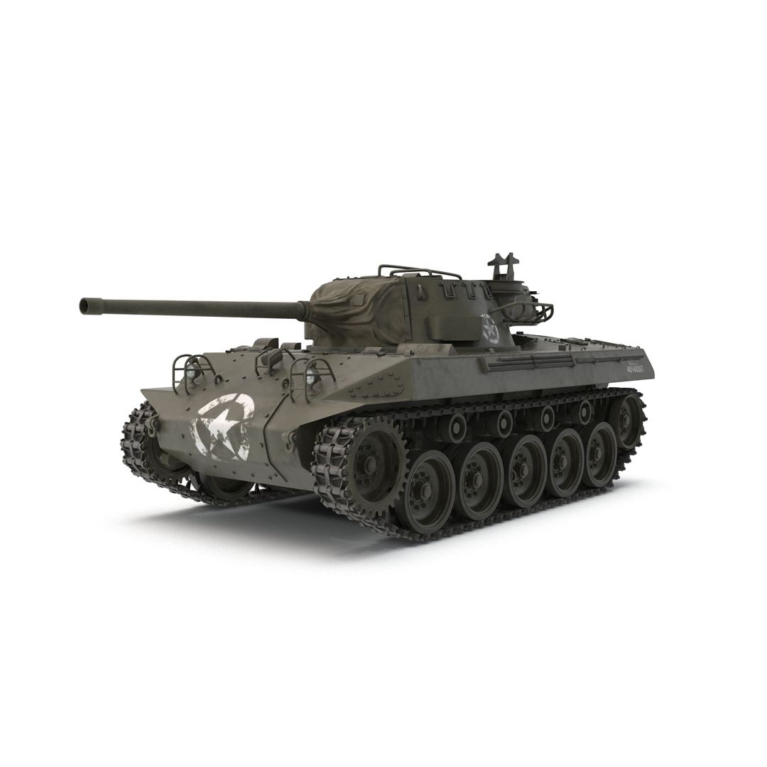 M18 Hellcat In Combat