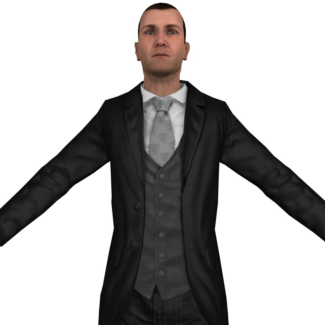 3D Butler - TurboSquid 1243472