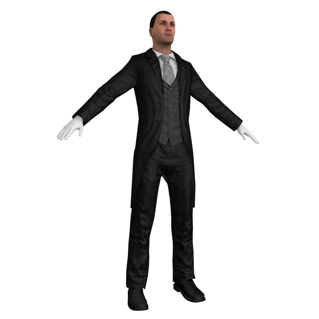 3D Butler - TurboSquid 1243472