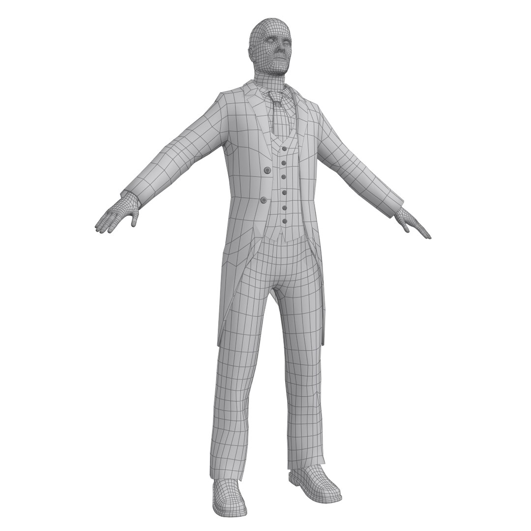 3D Butler - TurboSquid 1243472