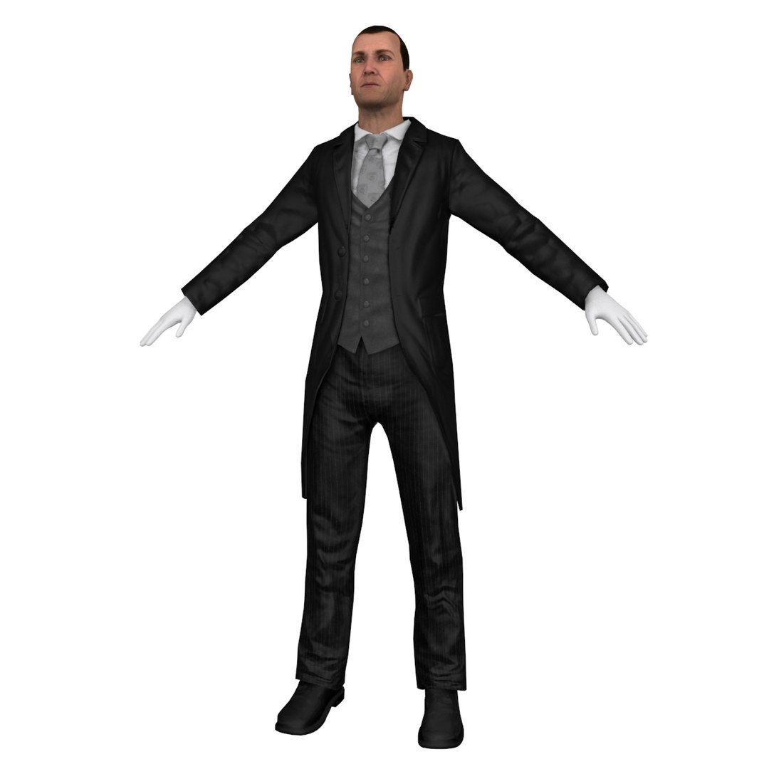 3D Butler - TurboSquid 1243472