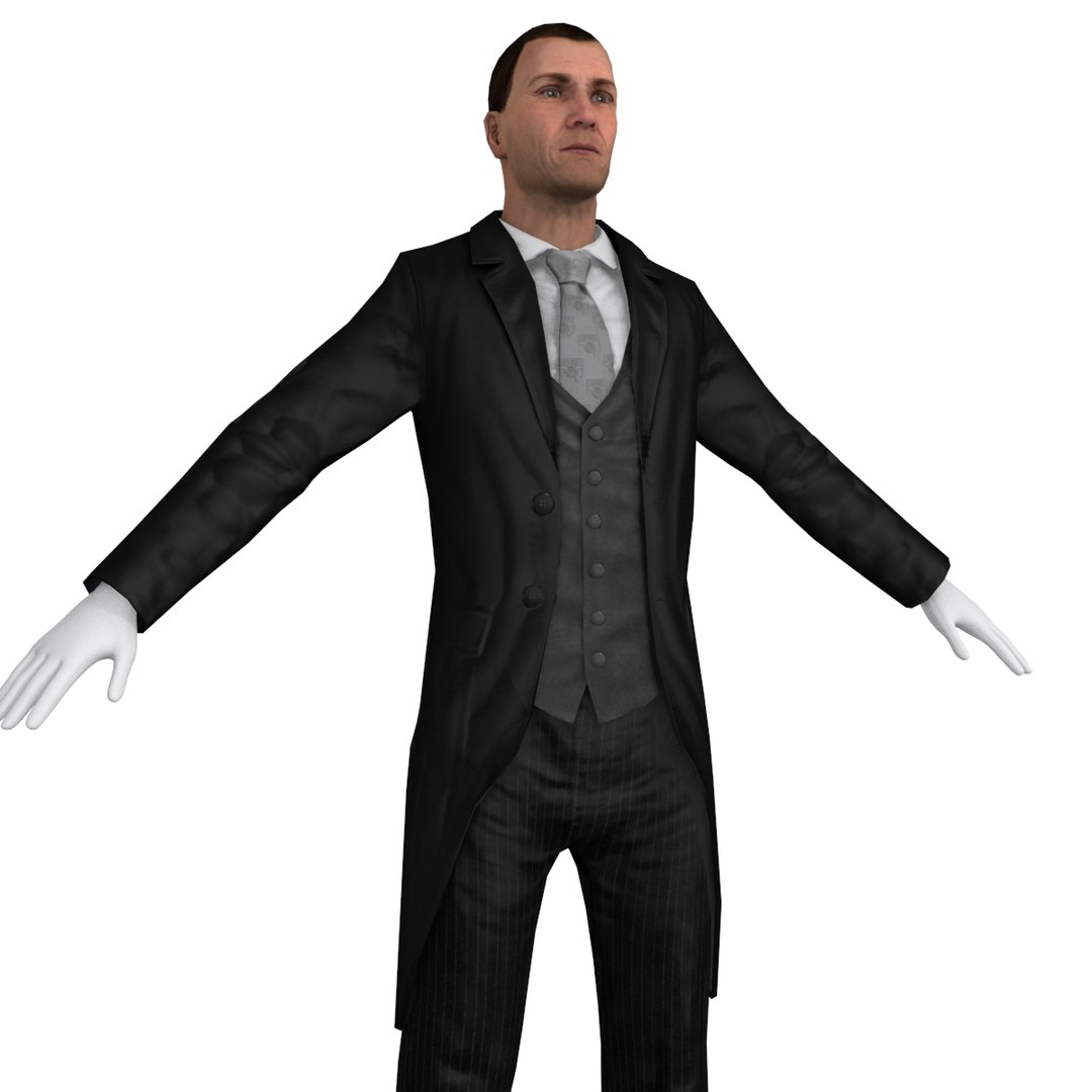 3D Butler - TurboSquid 1243472