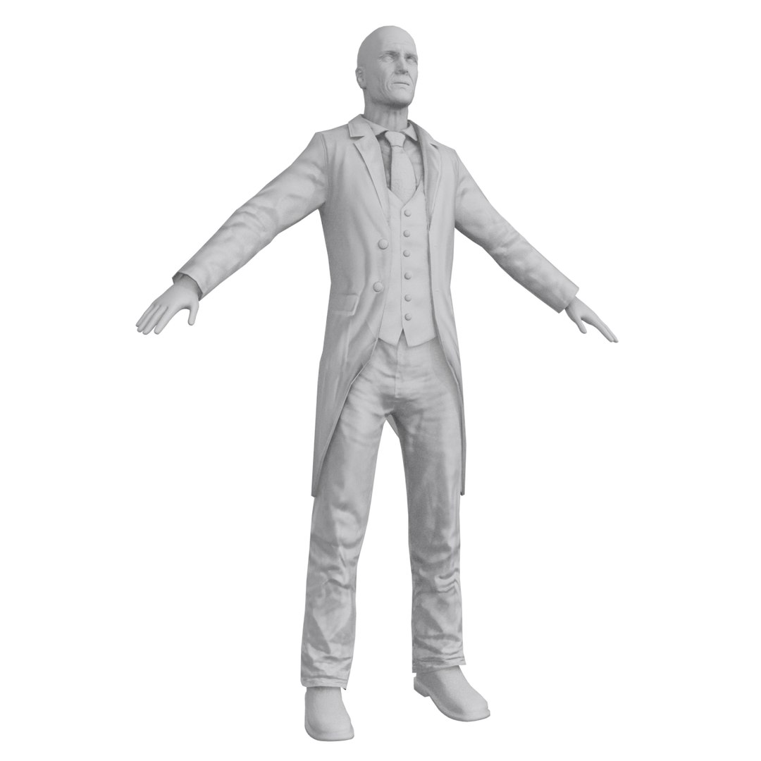 3D Butler - TurboSquid 1243472