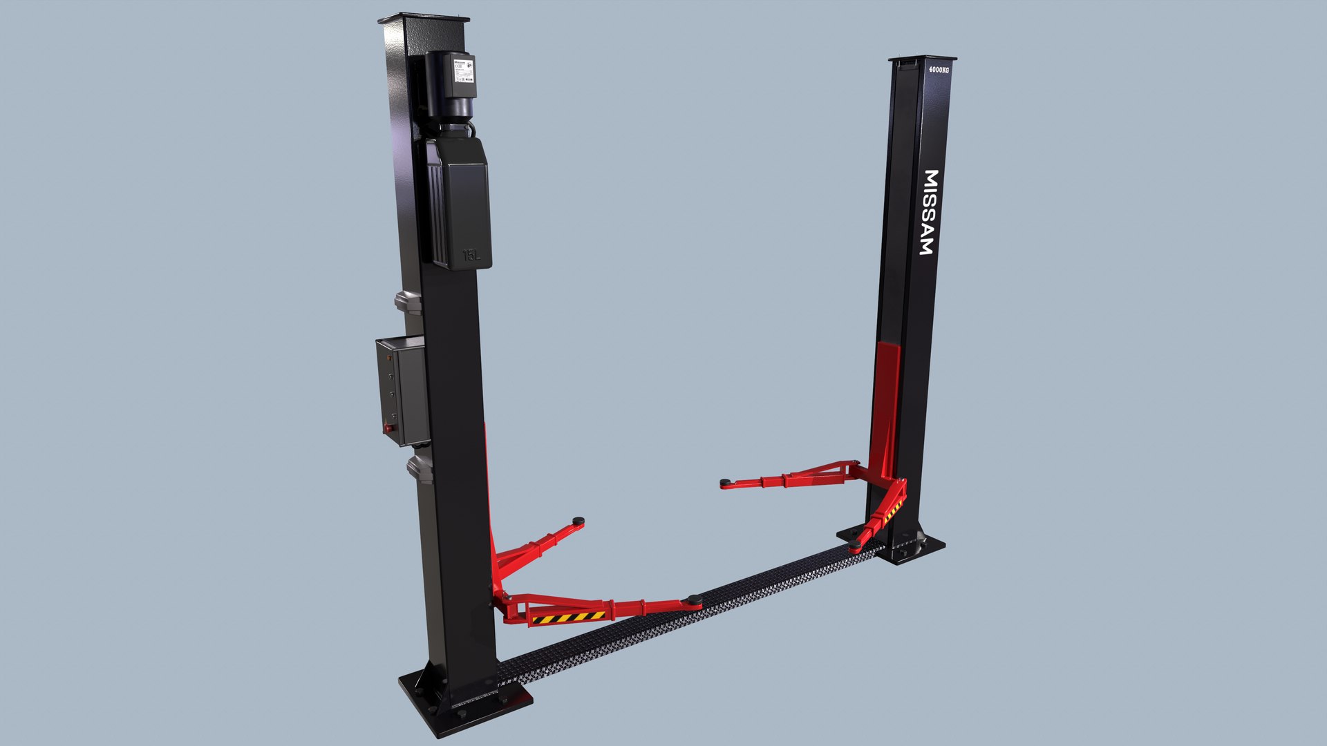 Car Lift Post 3D Model - TurboSquid 1709296