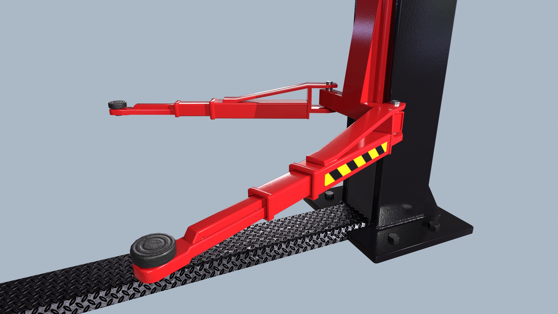 Car Lift Post 3D Model - TurboSquid 1709296