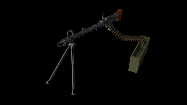 Animated Machine Gun 3D Models for Download | TurboSquid