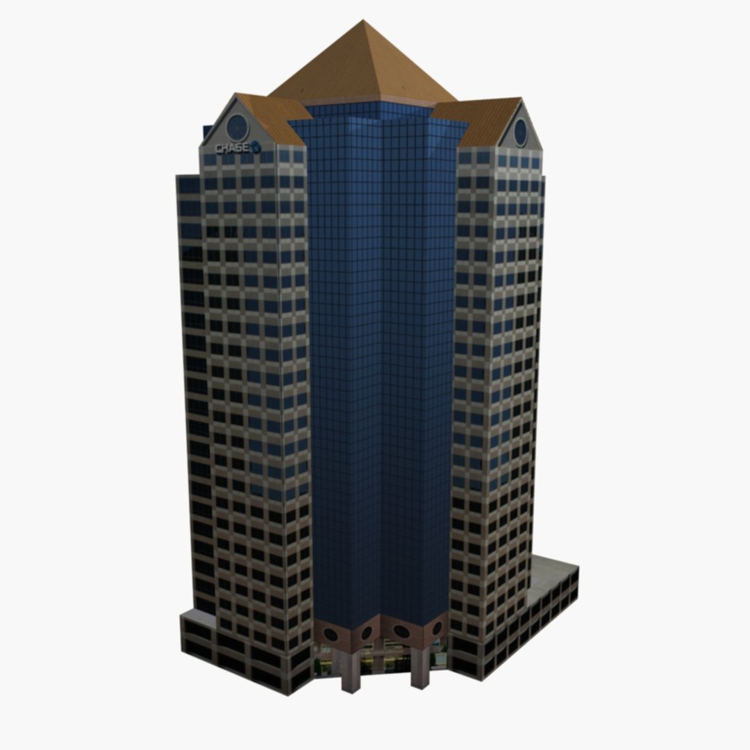 3d model utah skyscraper building