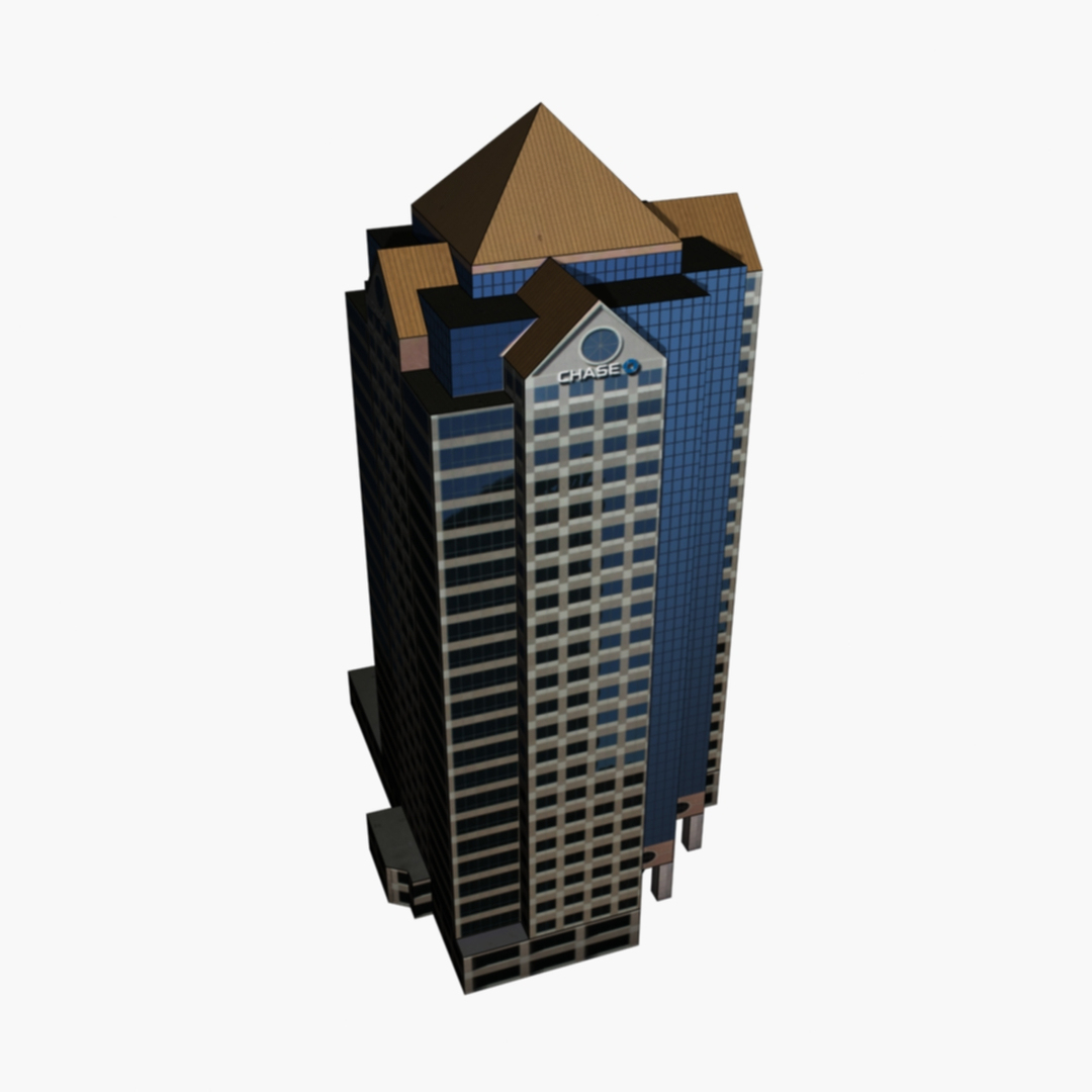 3d model utah skyscraper building