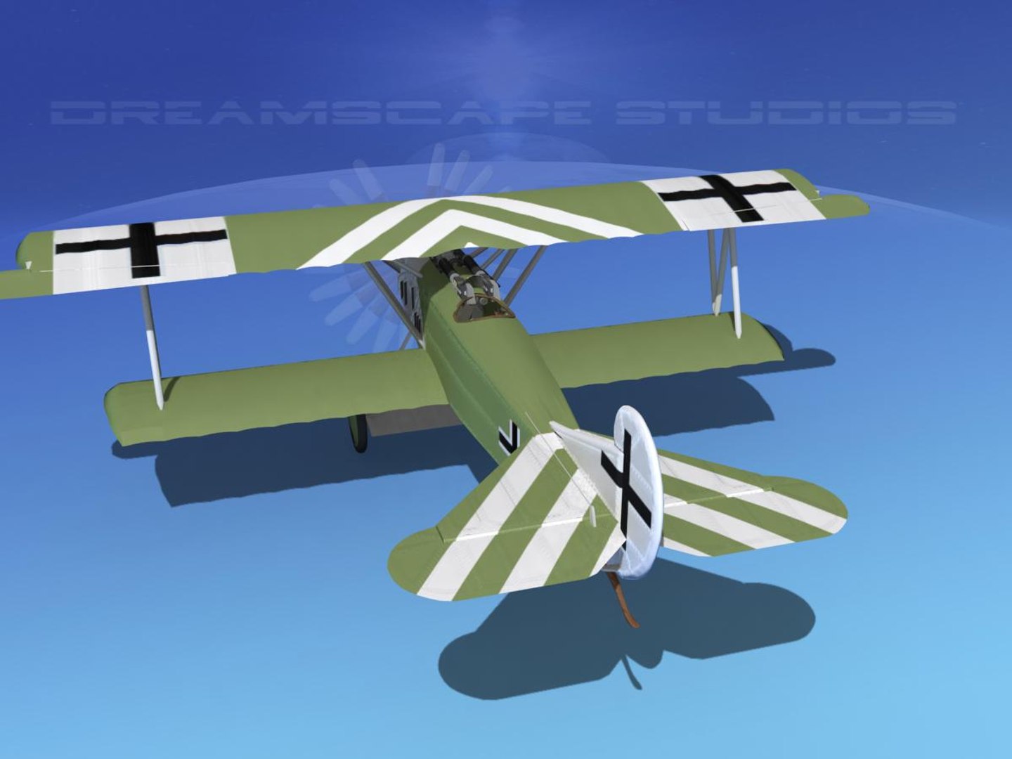 Max Fokker Dvii Fighter Luftwaffe
