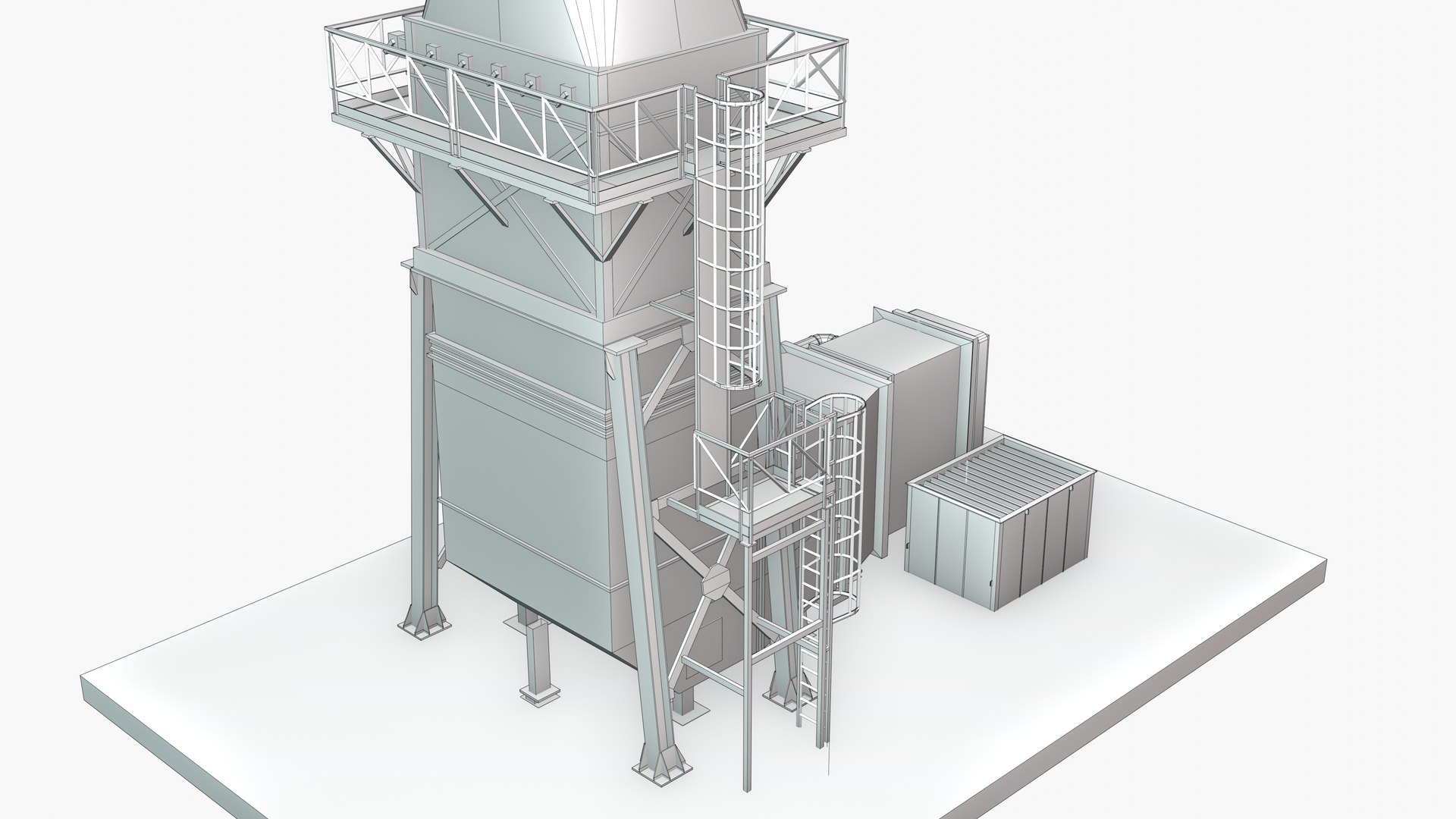 Coolant Pipe Part Of Nuclear Power Plant 3D Model - TurboSquid 2059792
