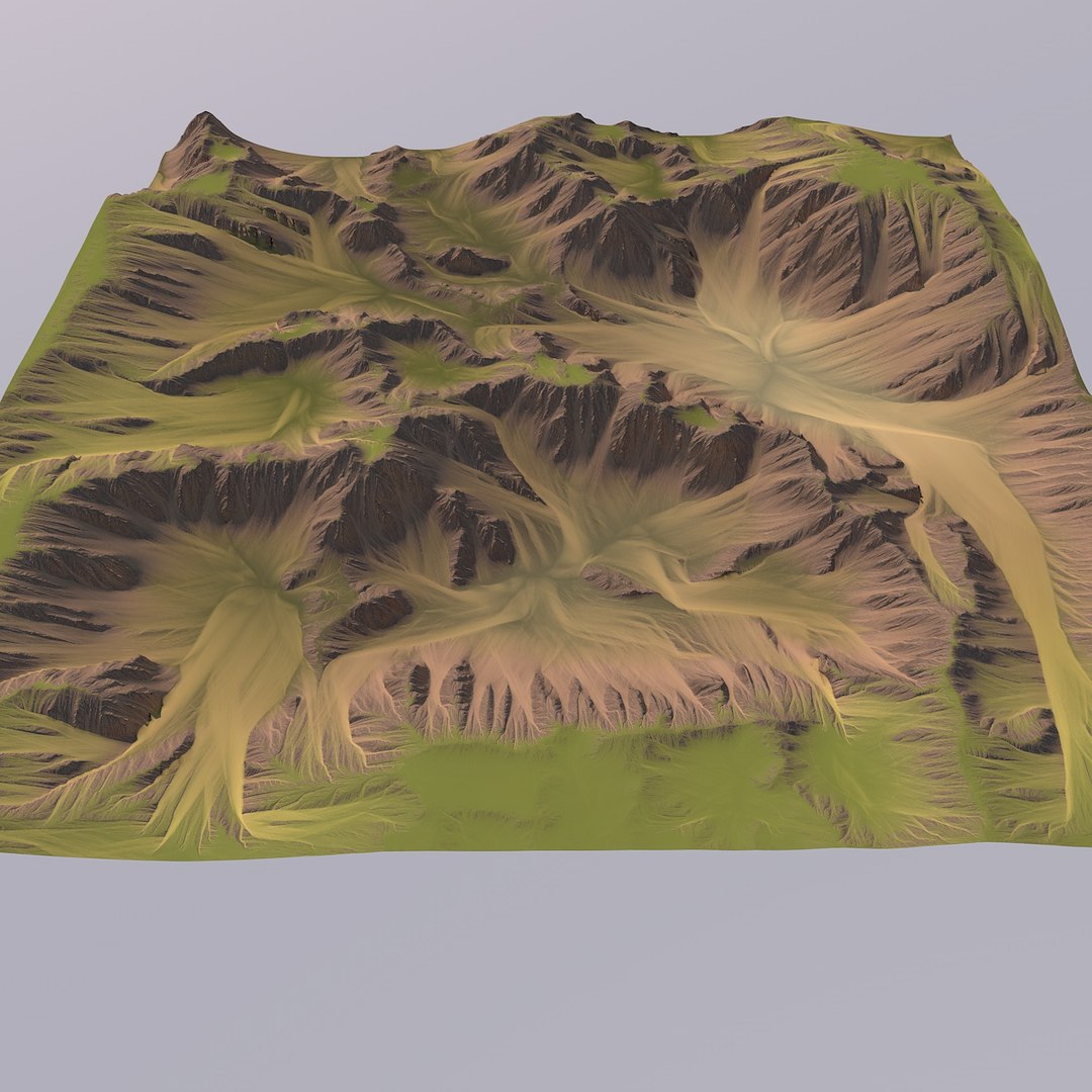 Terrain Games Maps 3D Model - TurboSquid 1259204
