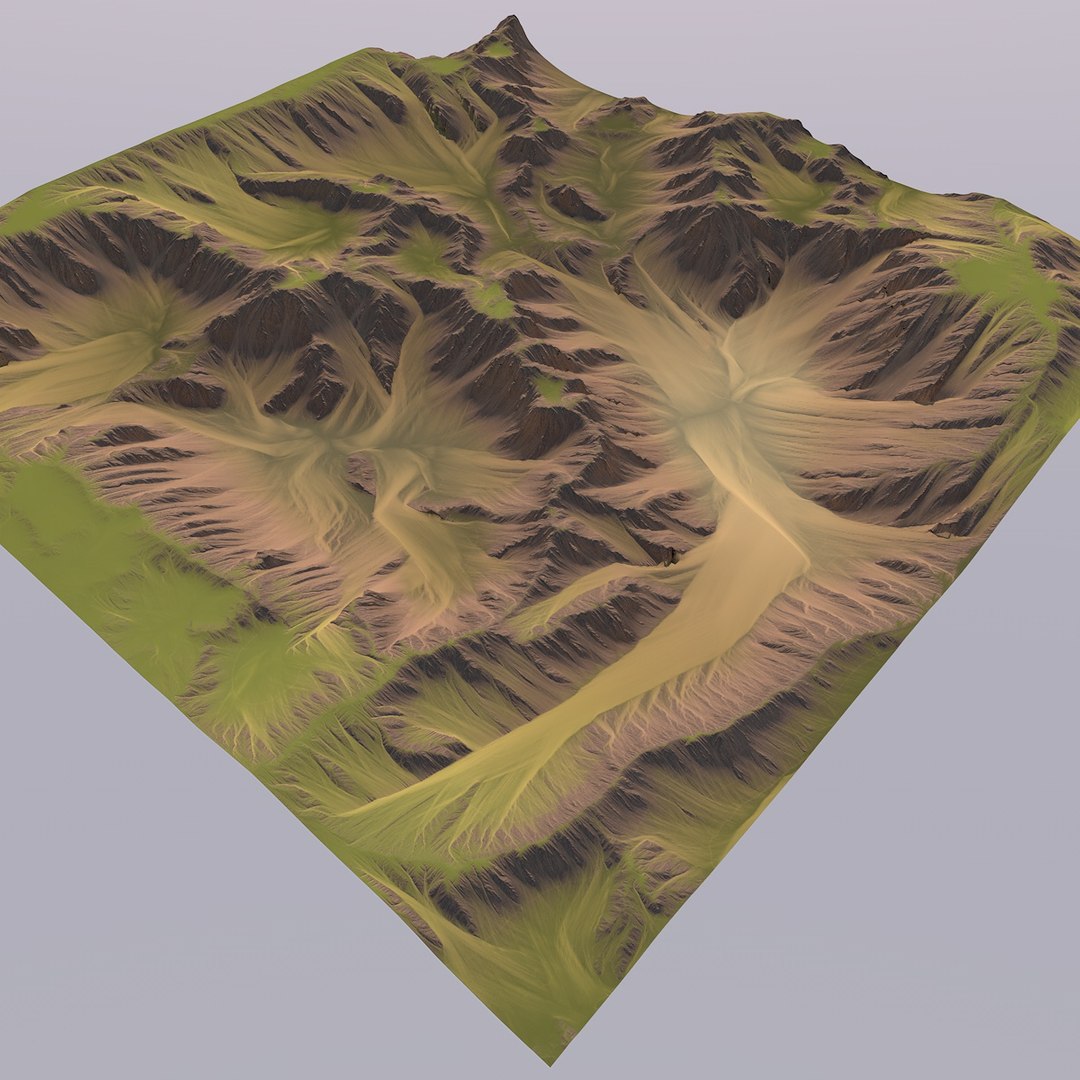 Terrain Games Maps 3D Model - TurboSquid 1259204