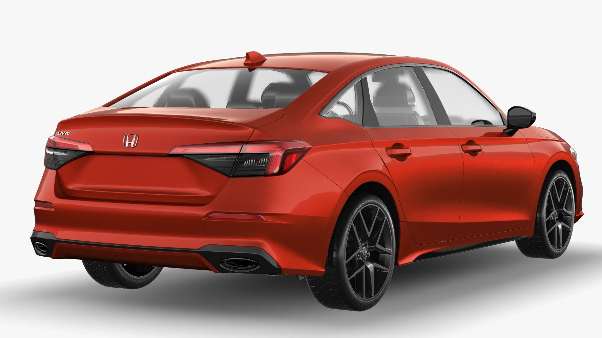 Honda civic 2022 model - TurboSquid 1664707