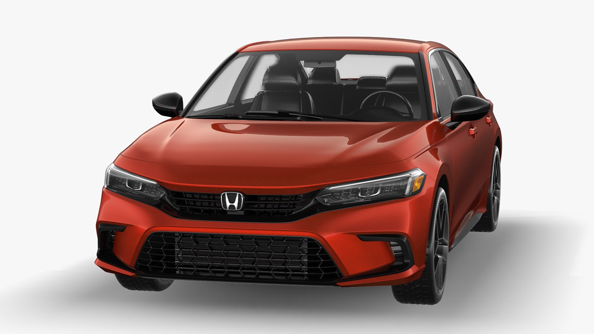 Honda civic 2022 model - TurboSquid 1664707