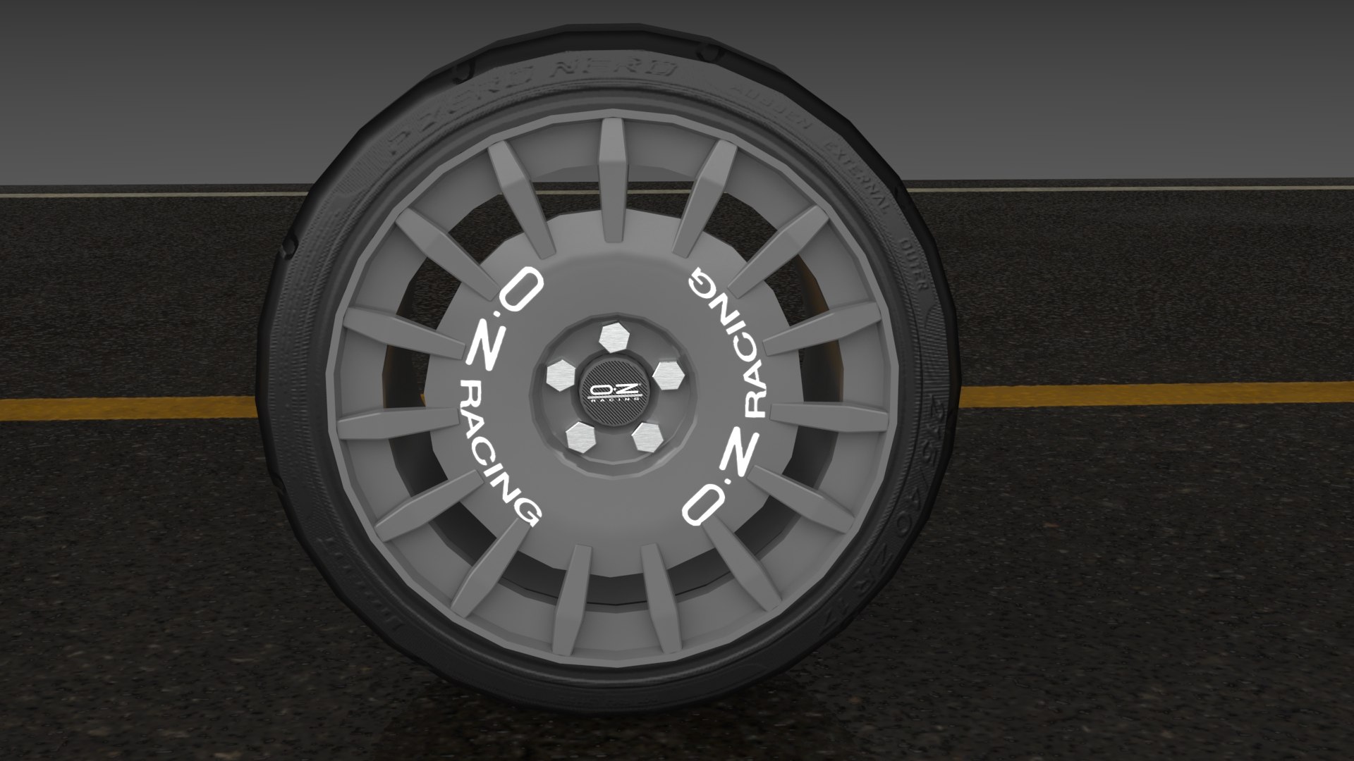 3D O Z Racing Wheel Model - TurboSquid 1480673