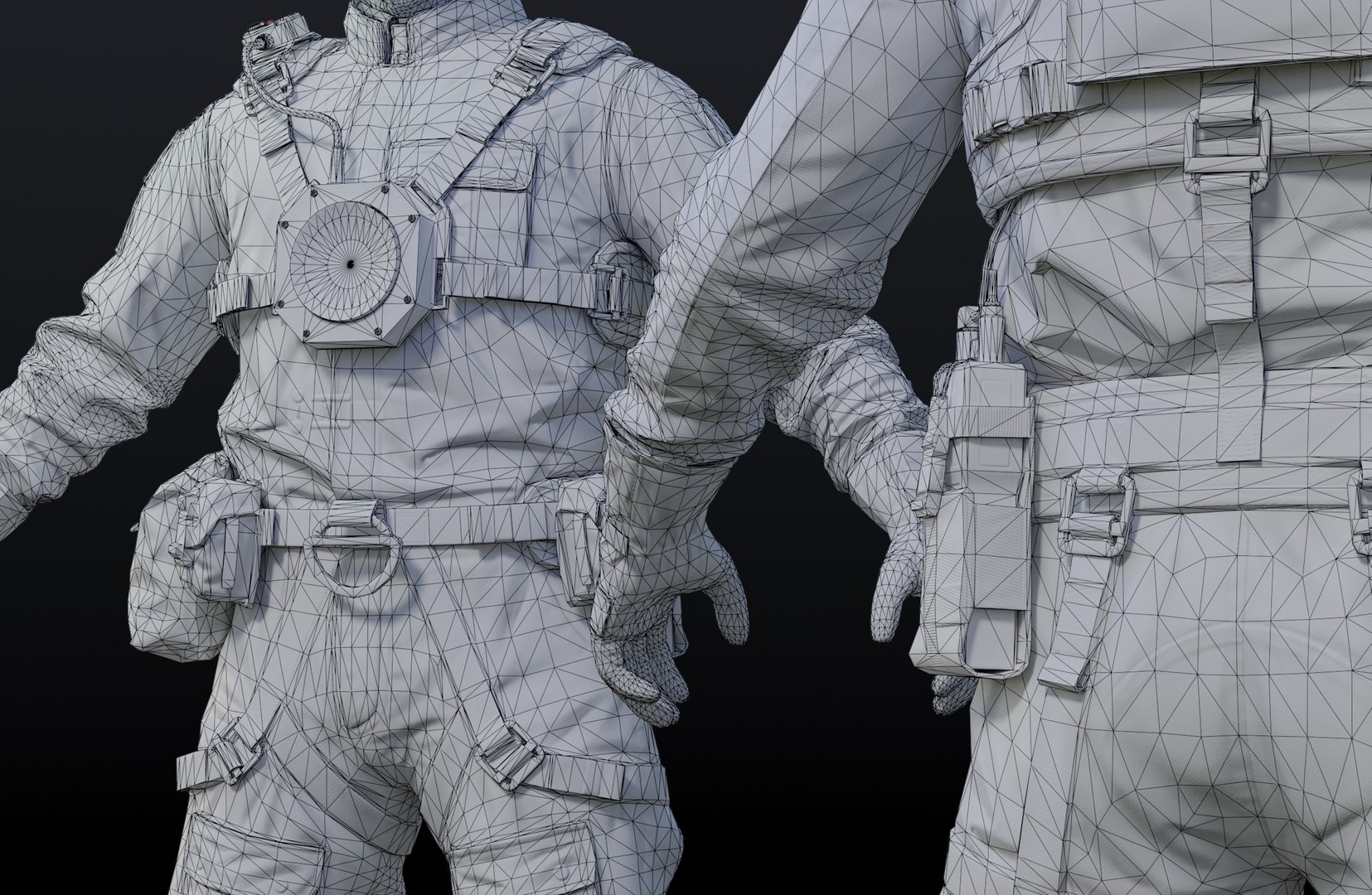 Fighter Special Forces 3D Model - TurboSquid 1708281