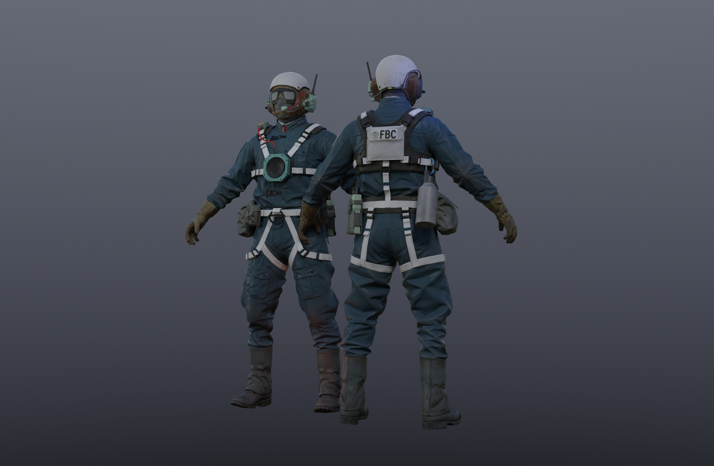 Fighter special forces 3D model - TurboSquid 1708281