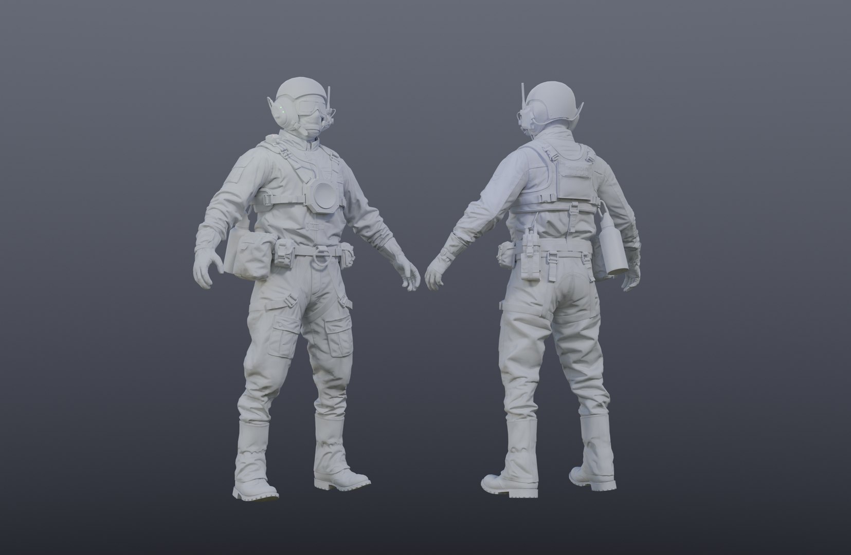Fighter Special Forces 3D Model - TurboSquid 1708281