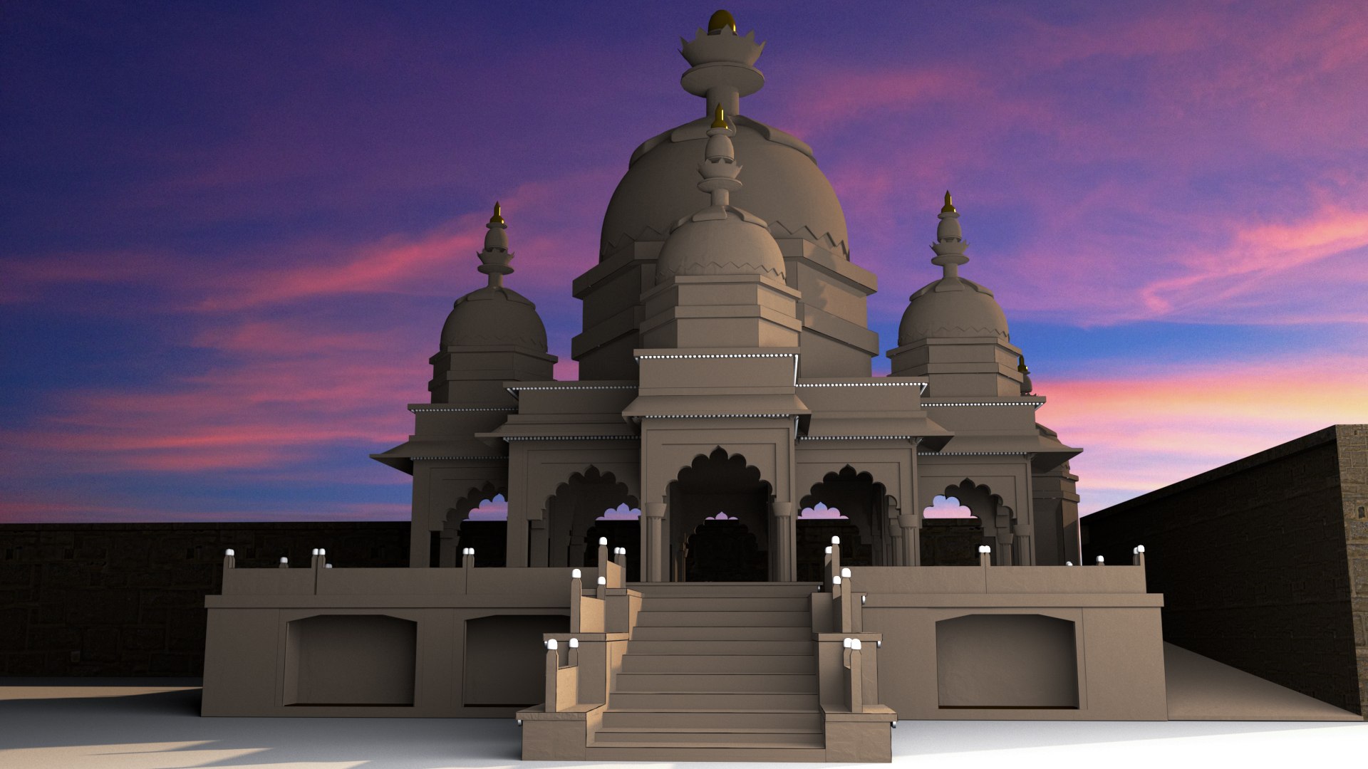 3D Old Castel - TurboSquid 1807761