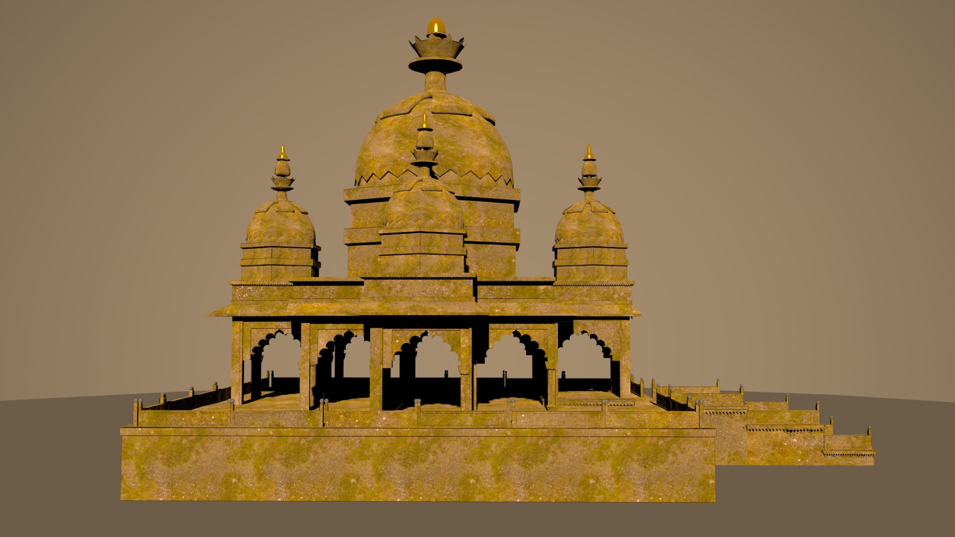 3D Old Castel - TurboSquid 1807761