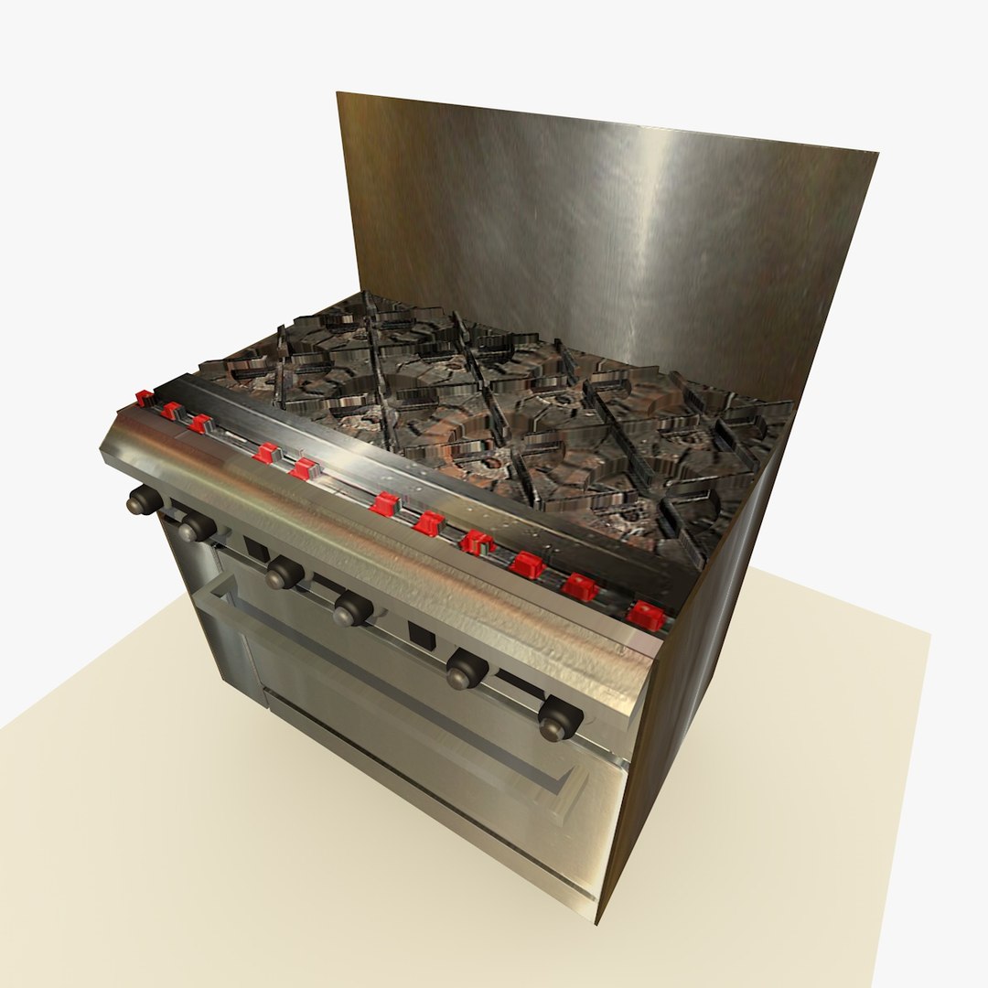 3ds max old commercial cooker