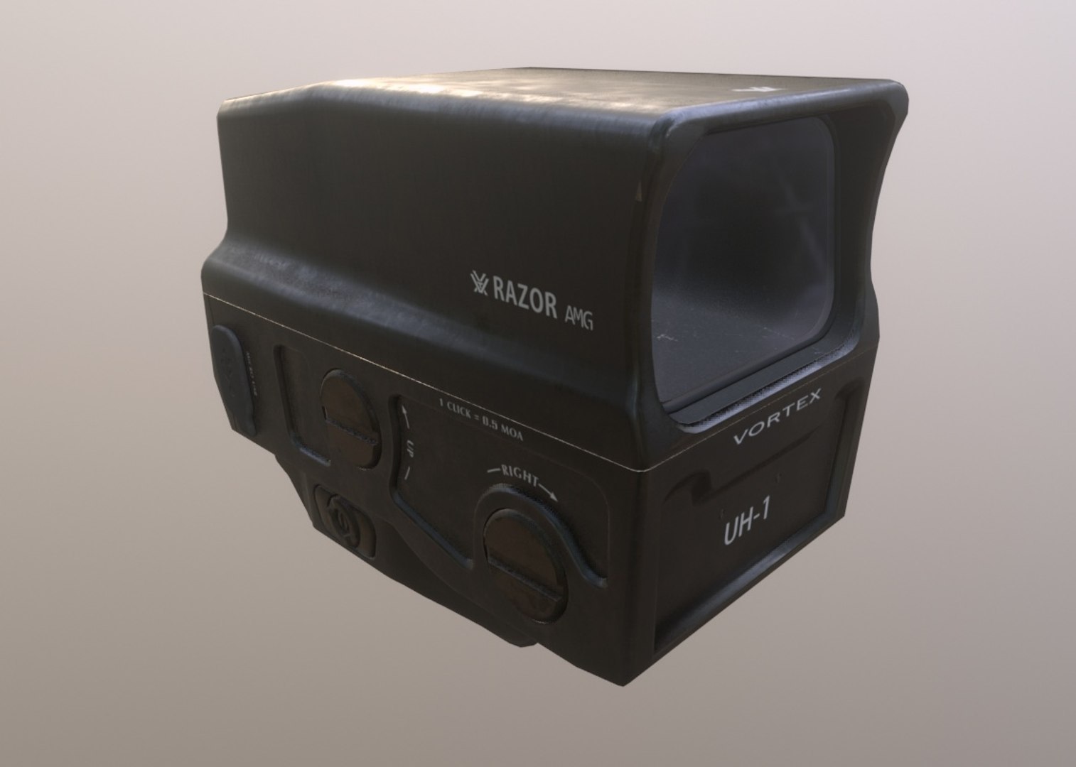 Razor Uh-1 Weapon Sight 3D Model - TurboSquid 1462289