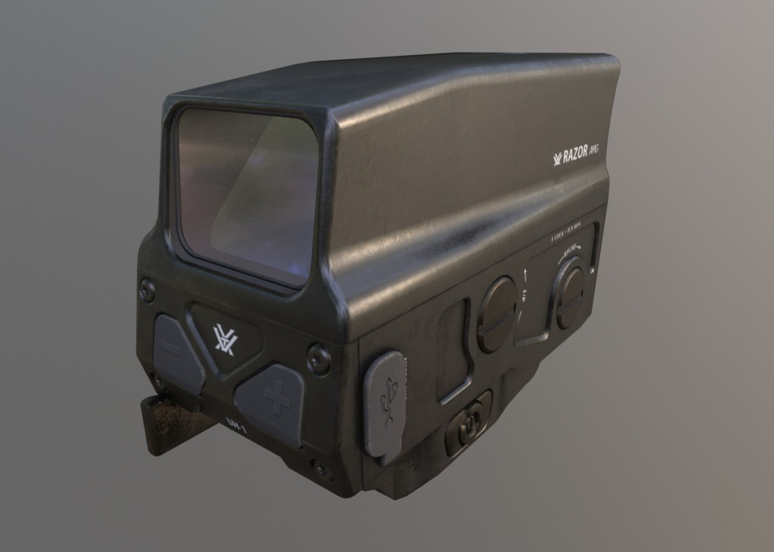 Razor Uh-1 Weapon Sight 3D Model - TurboSquid 1462289