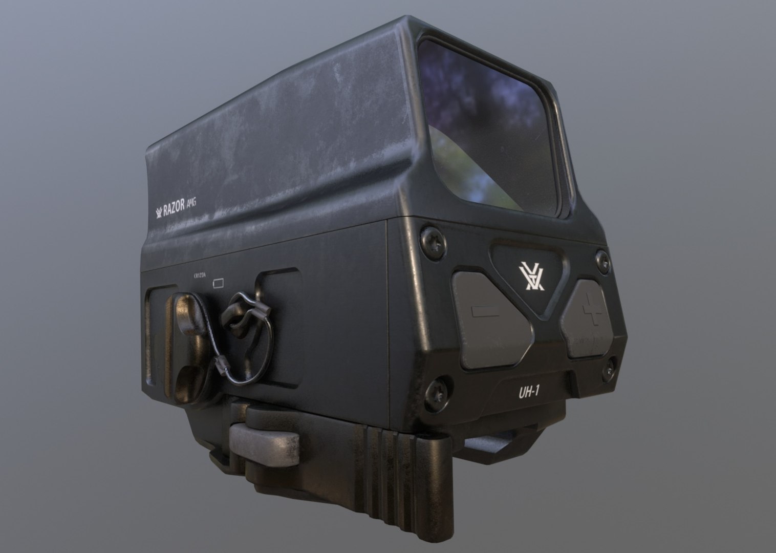 Razor Uh-1 Weapon Sight 3D Model - TurboSquid 1462289