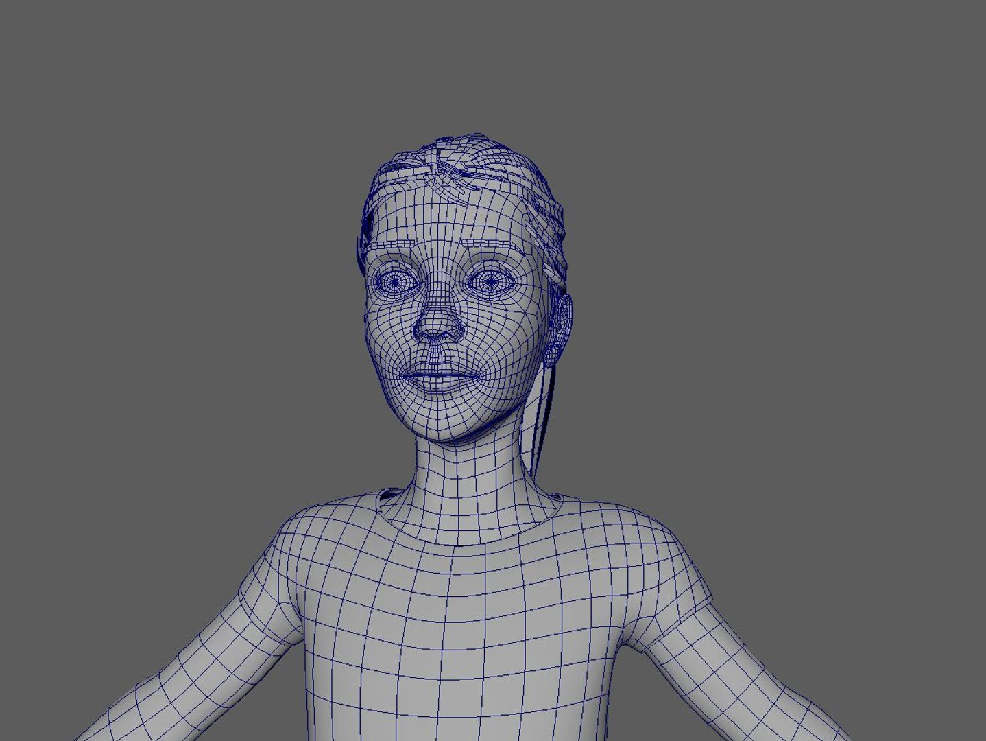 3D fearless girl - TurboSquid 1281050